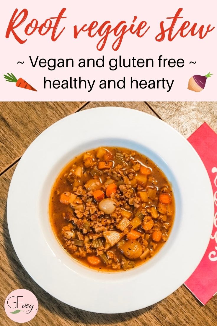 Root Veggie Stew - Gluten Free Vegetarian