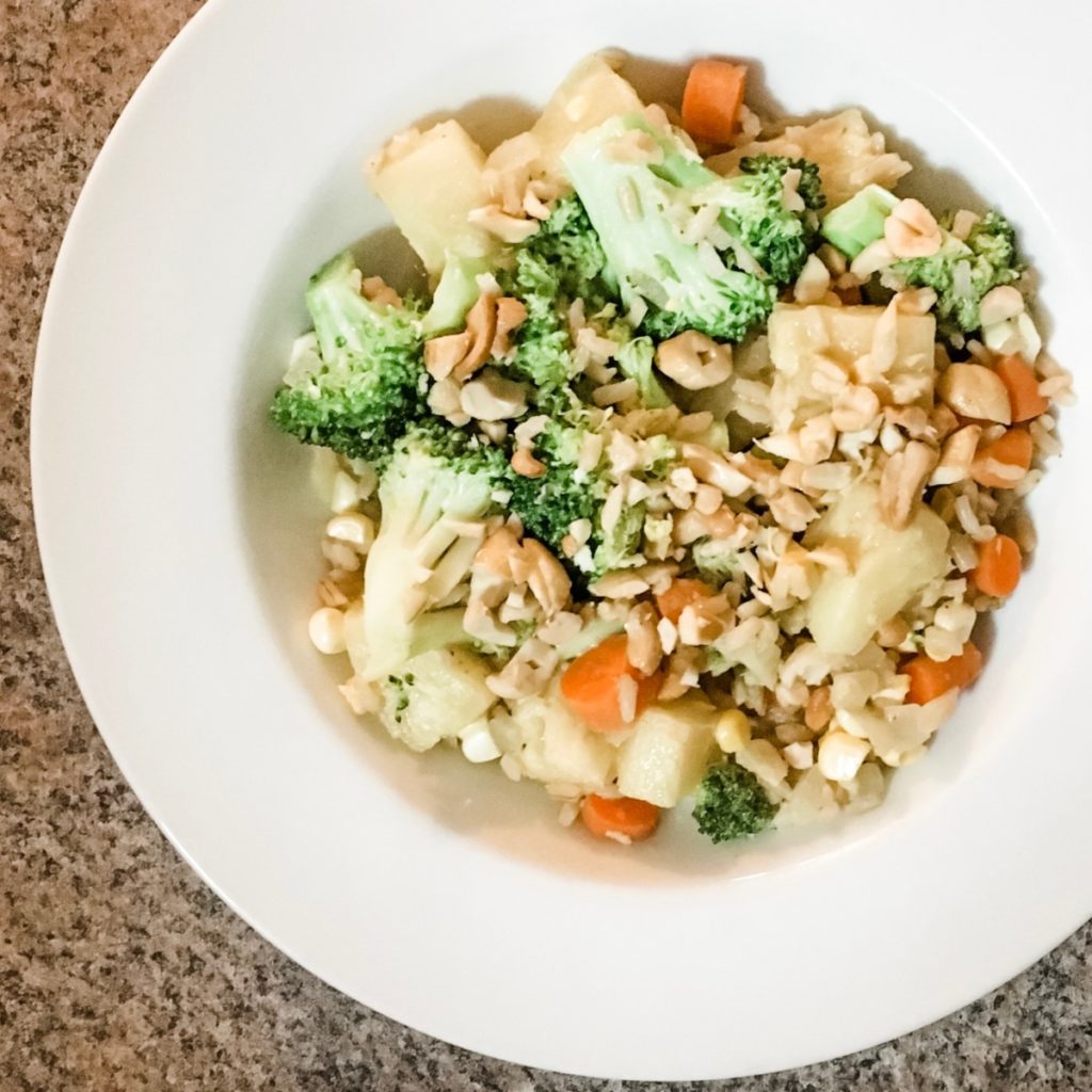 Swiss Chard and Tofu Stir Fry - Easy Vegan Stir Fry with Almond Sauce!